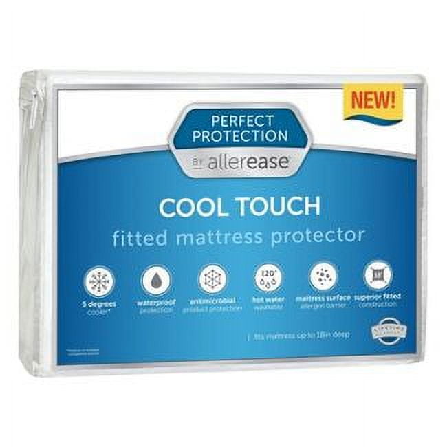 King Perfect Protection Cool Touch Mattress Protector - Allerease - Walmart.com