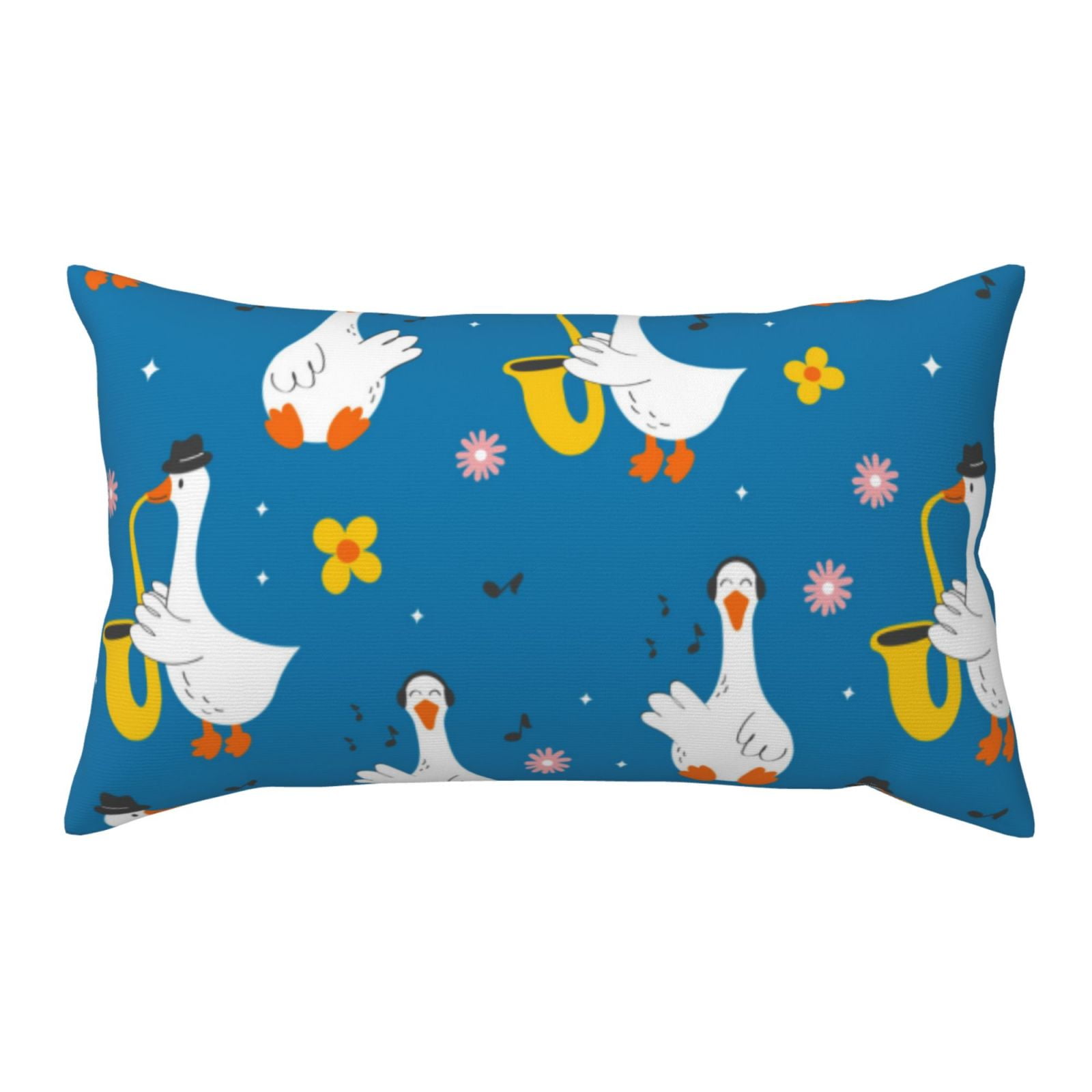 King Pillow Cases Standard Size - Cartoon Goose Soft Envelope Closure ...