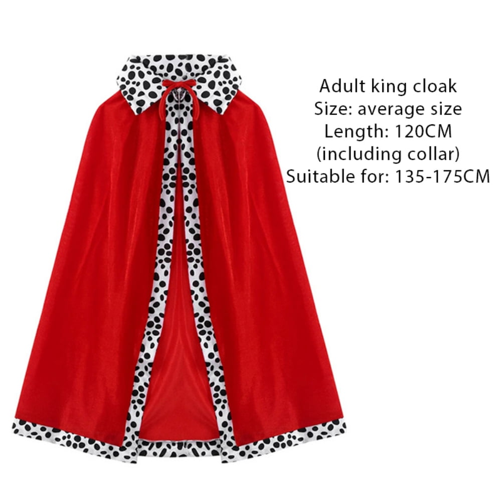 King Prince Queen Robe Cosplay Costume Stage Performances for Halloween ...
