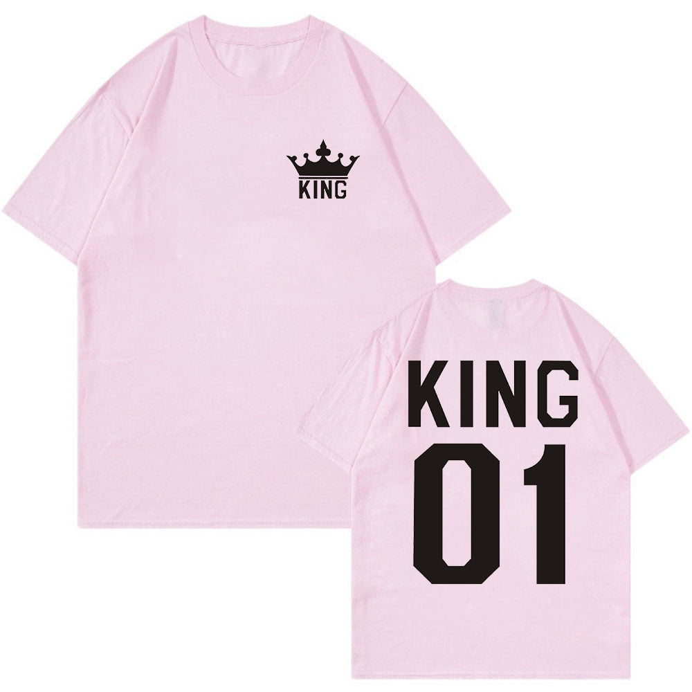 King Queen Merch T-shirt Unisex Crewneck Short Sleeve Tee Men Women ...