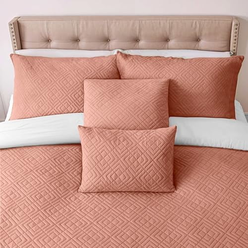 King Quilt Set – All-Season Lightweight Bedspread & Coverlet with ...
