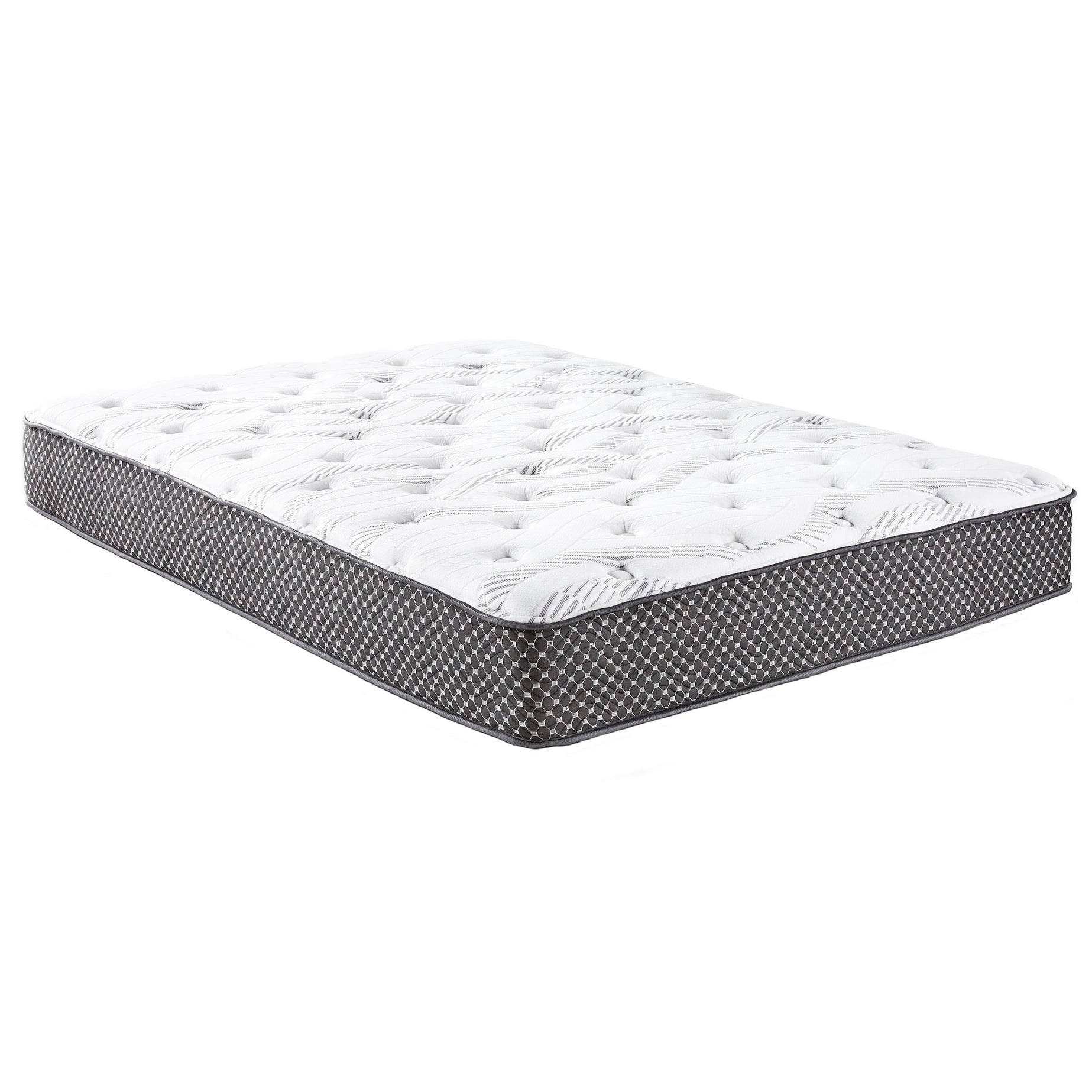 King Quilted Hybrid Mattress, 10" Medium Firm | Adjustable Design for ...