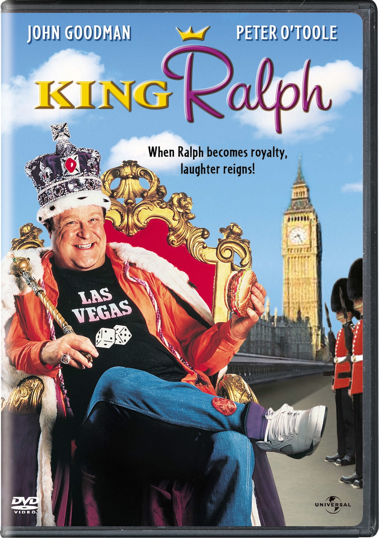 King Ralph [DVD], Feature, Comedy - Walmart Business Supplies