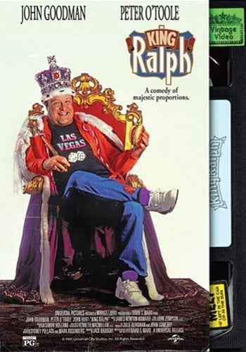 King Ralph (Retro VHS Packaging) - Walmart.com