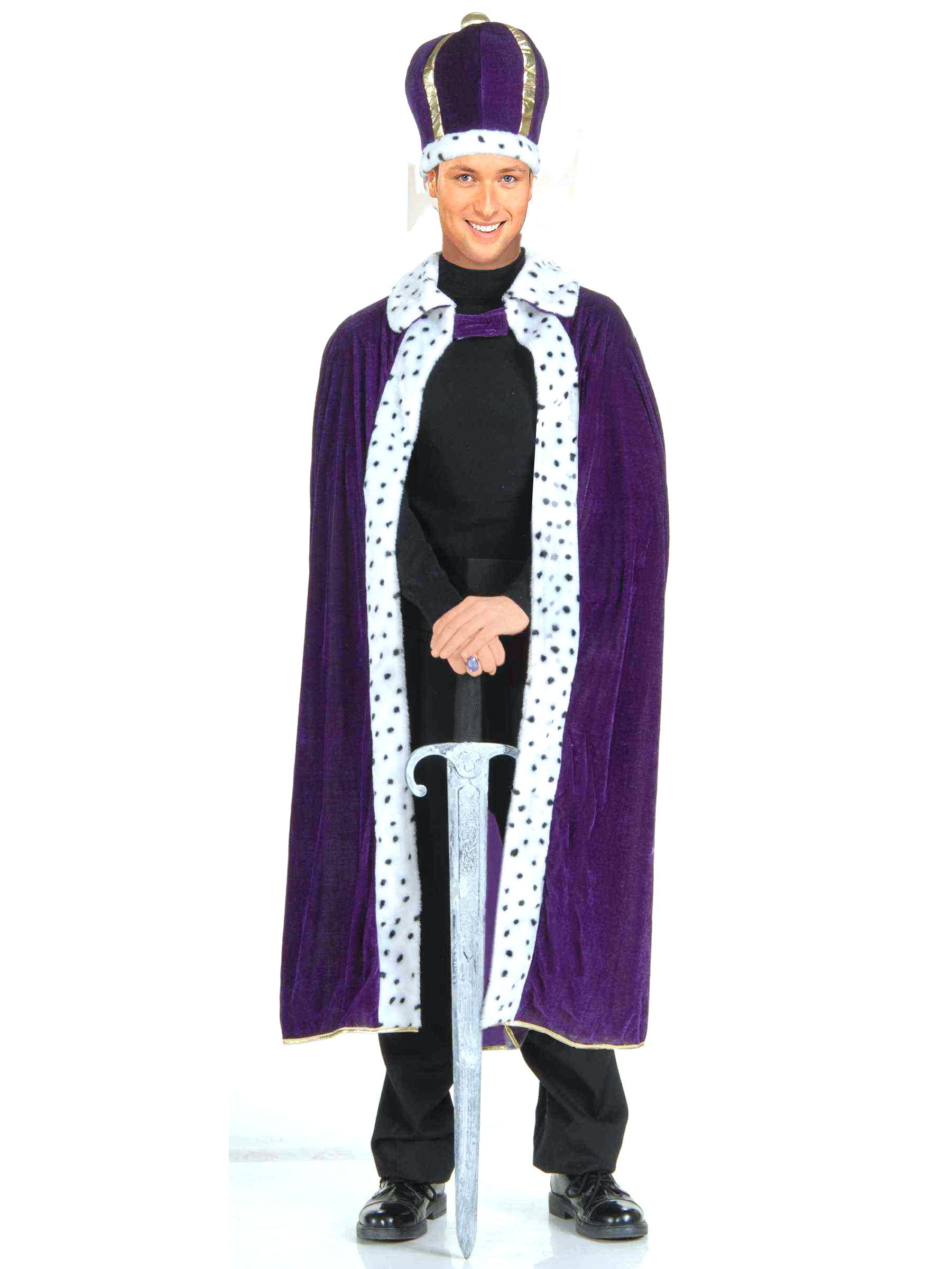 Men's Kings Robe And Crown Set - Walmart.com