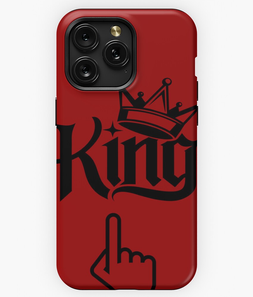 King Royal Crown Fan Design M2337 Phone Case for iPhone 17 16 15 14 13 ...