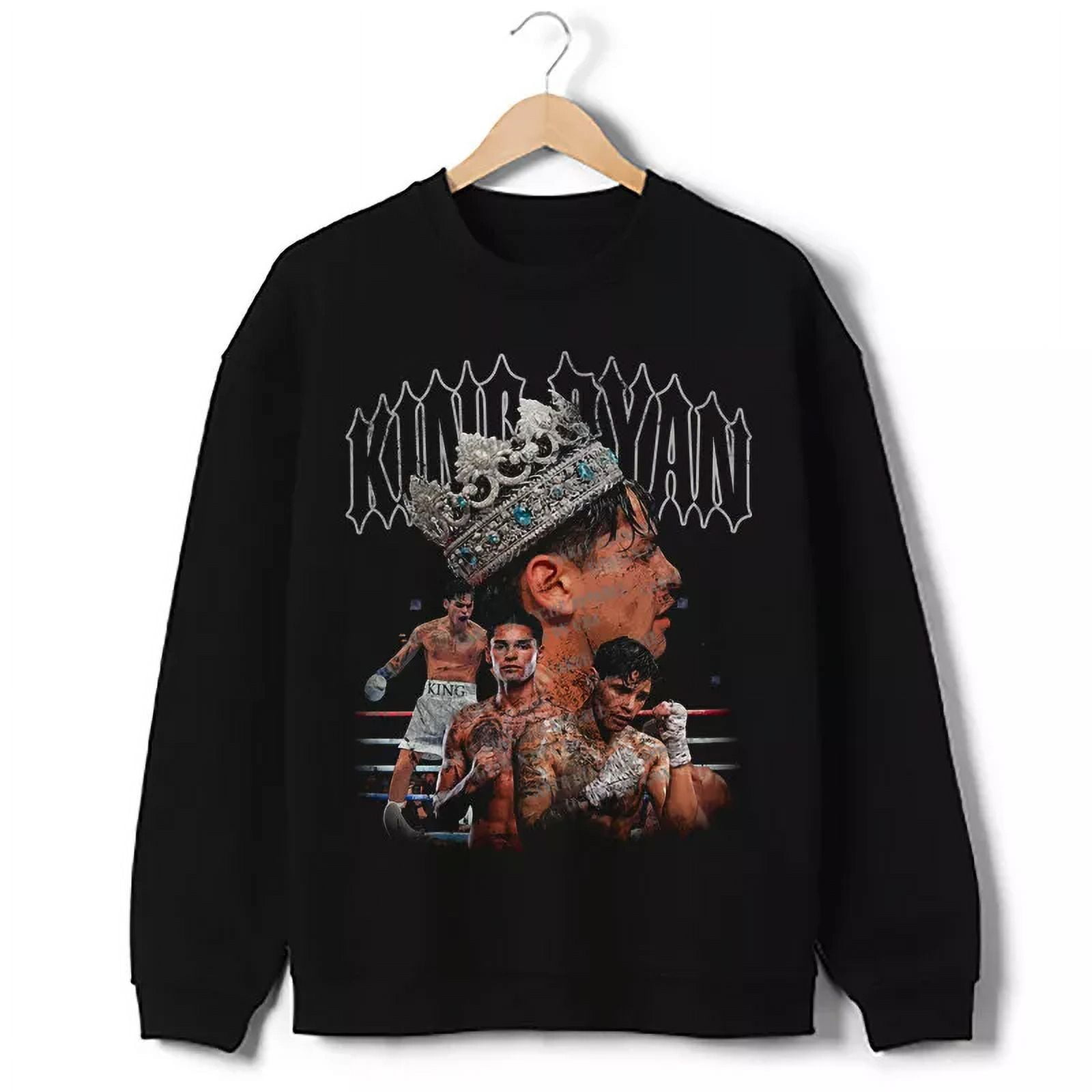 King Ryan Garcia Sweatshirt Mexican Boxer World Champion Graphic ...