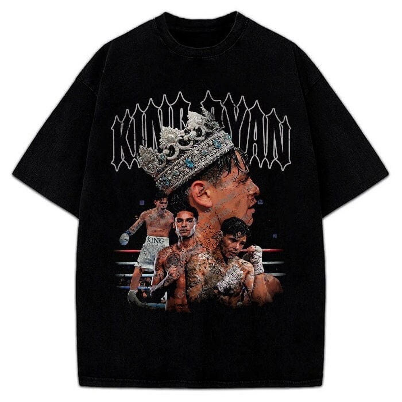 King Ryan Garcia T-Shirt Mexican Boxer World Champion Custom Graphic ...
