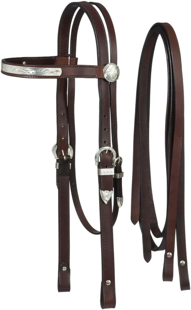 King Series Draft Horse Show Headstall Rein - Walmart.com