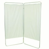 King Size 2-Panel Privacy Screen, vinyl, white, 6 mm thick - Walmart.com
