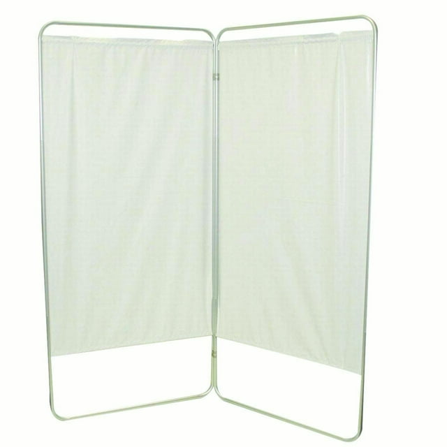 King Size 2-Panel Privacy Screen, vinyl, white, 6 mm thick - Walmart.com