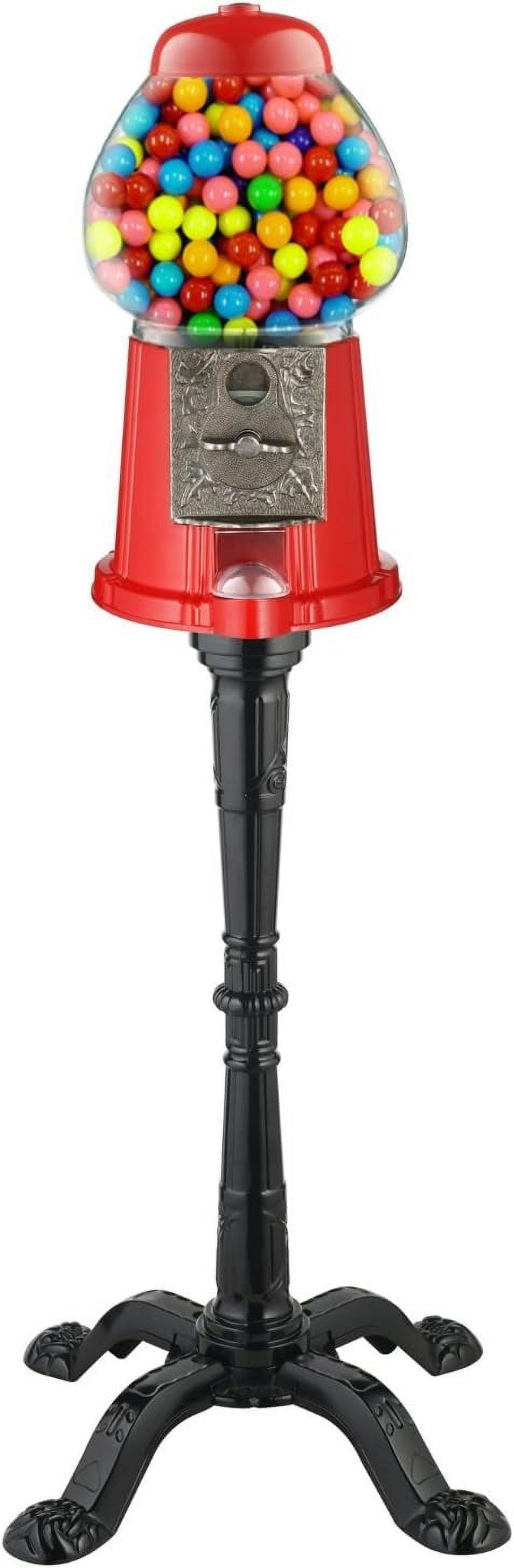 King Size Antique Gumball Machine with Stand, Holds 62 oz. of Gumballs ...