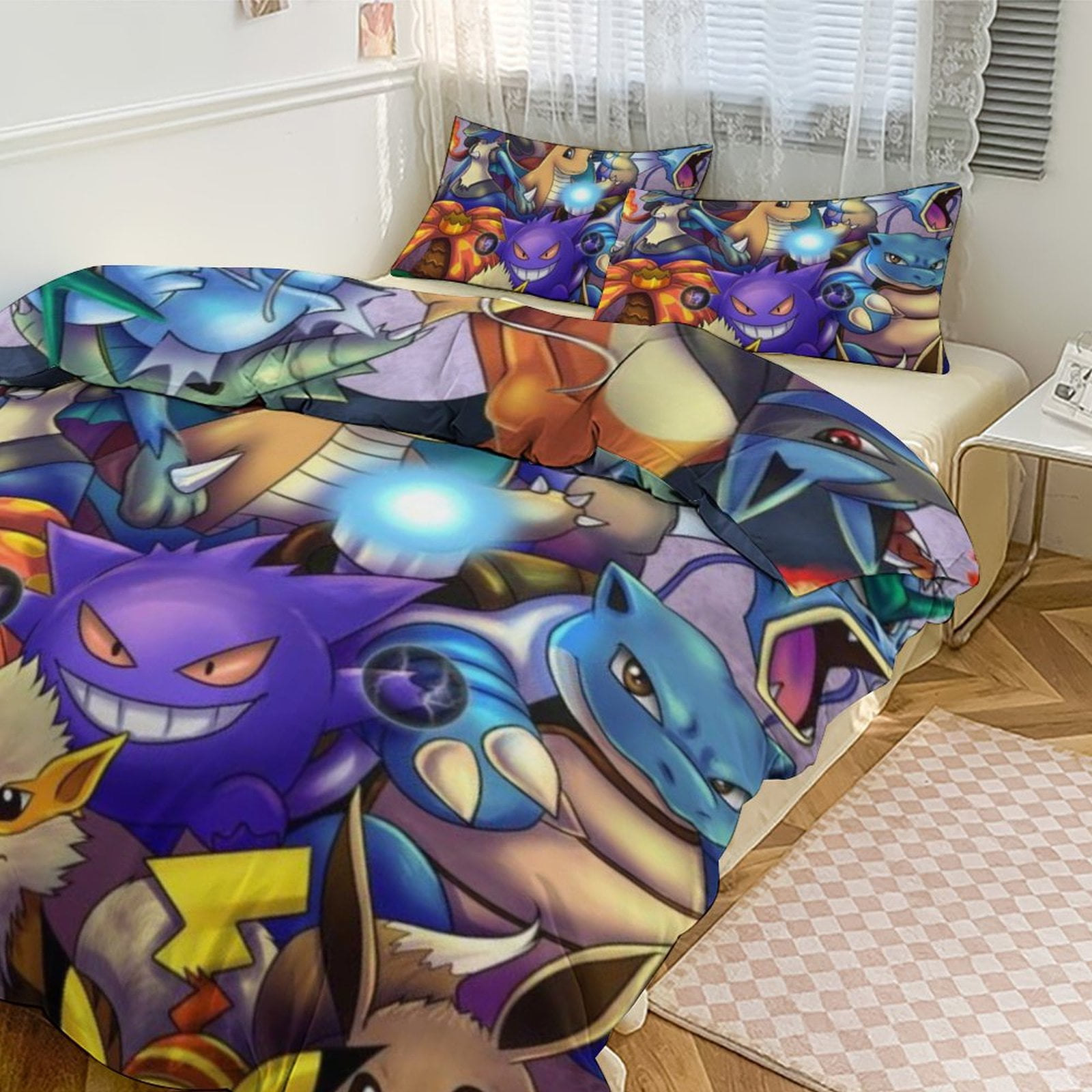 King Size Bedding Sets Pokemon Bedding Set for Kids Pokemon Merch Anime ...