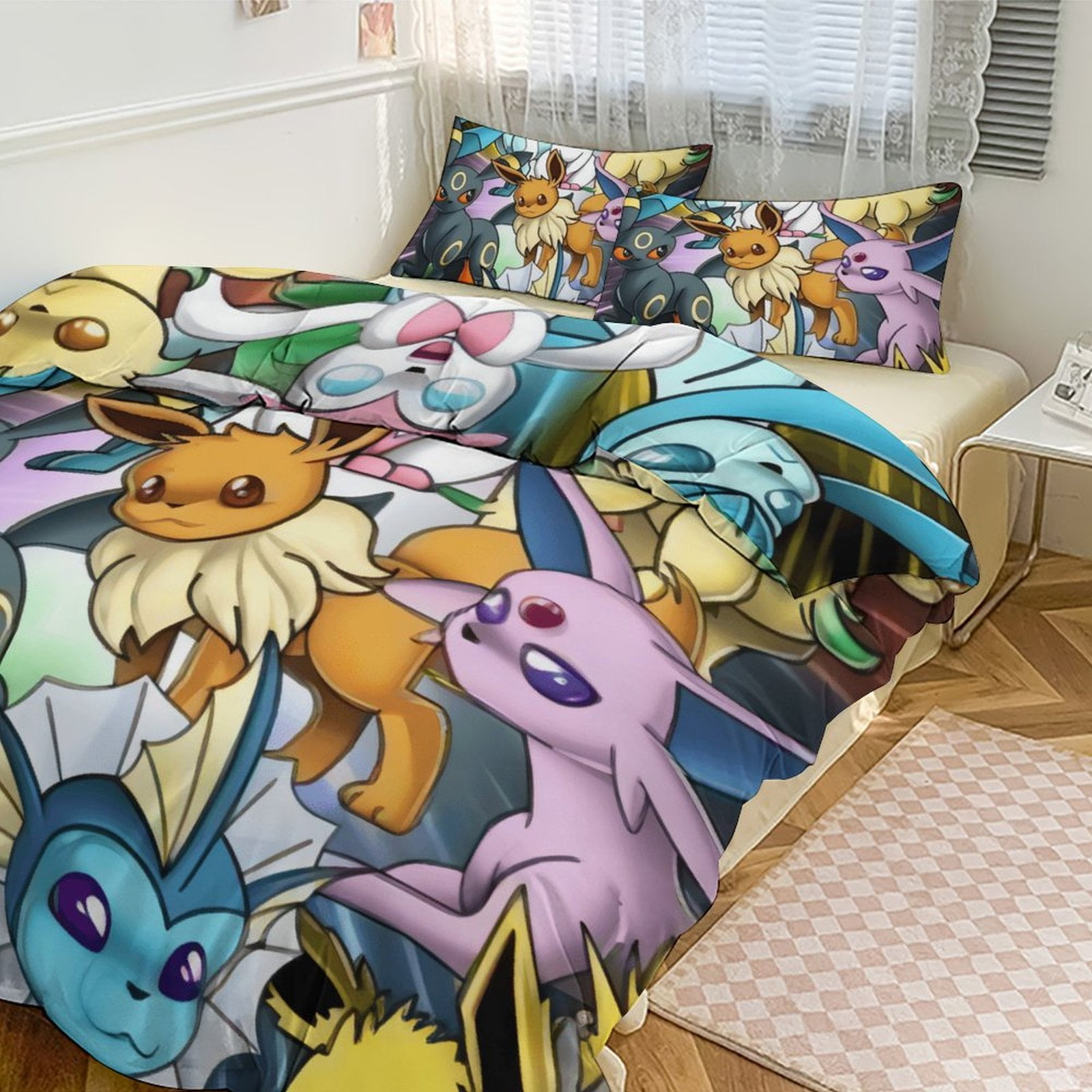 King Size Bedding Sets Pokemon Bedding Set for Kids Pokemon Merch Anime ...