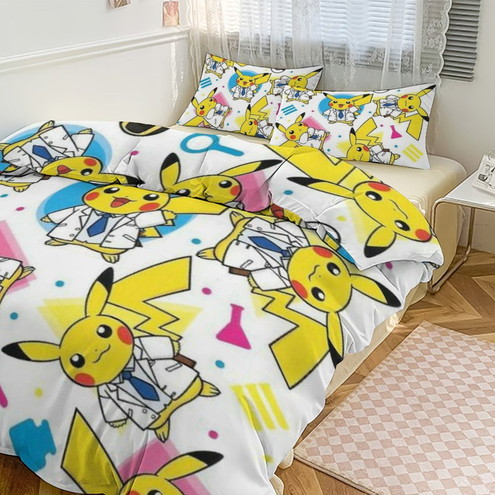 King Size Bedding Sets Pokemon Bedding Set for Kids Pokemon Merch Anime ...