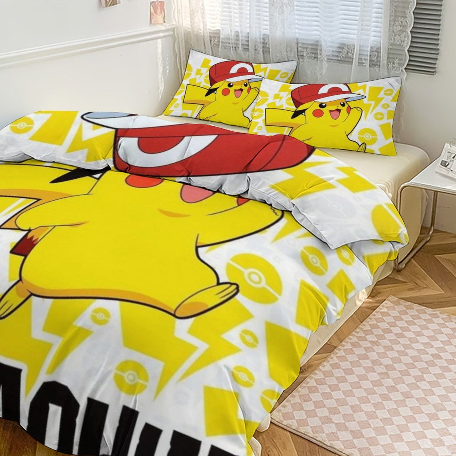 King Size Bedding Sets Pokemon Bedding Set for Kids Pokemon Merch Anime ...