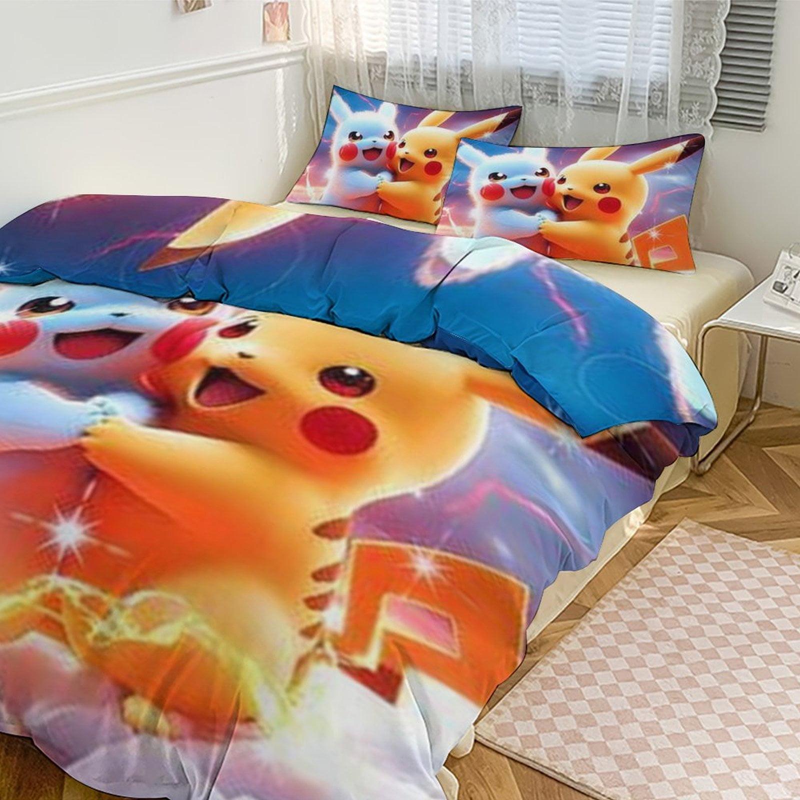 King Size Bedding Sets Pokemon Bedding Set for Kids Pokemon Merch Anime ...