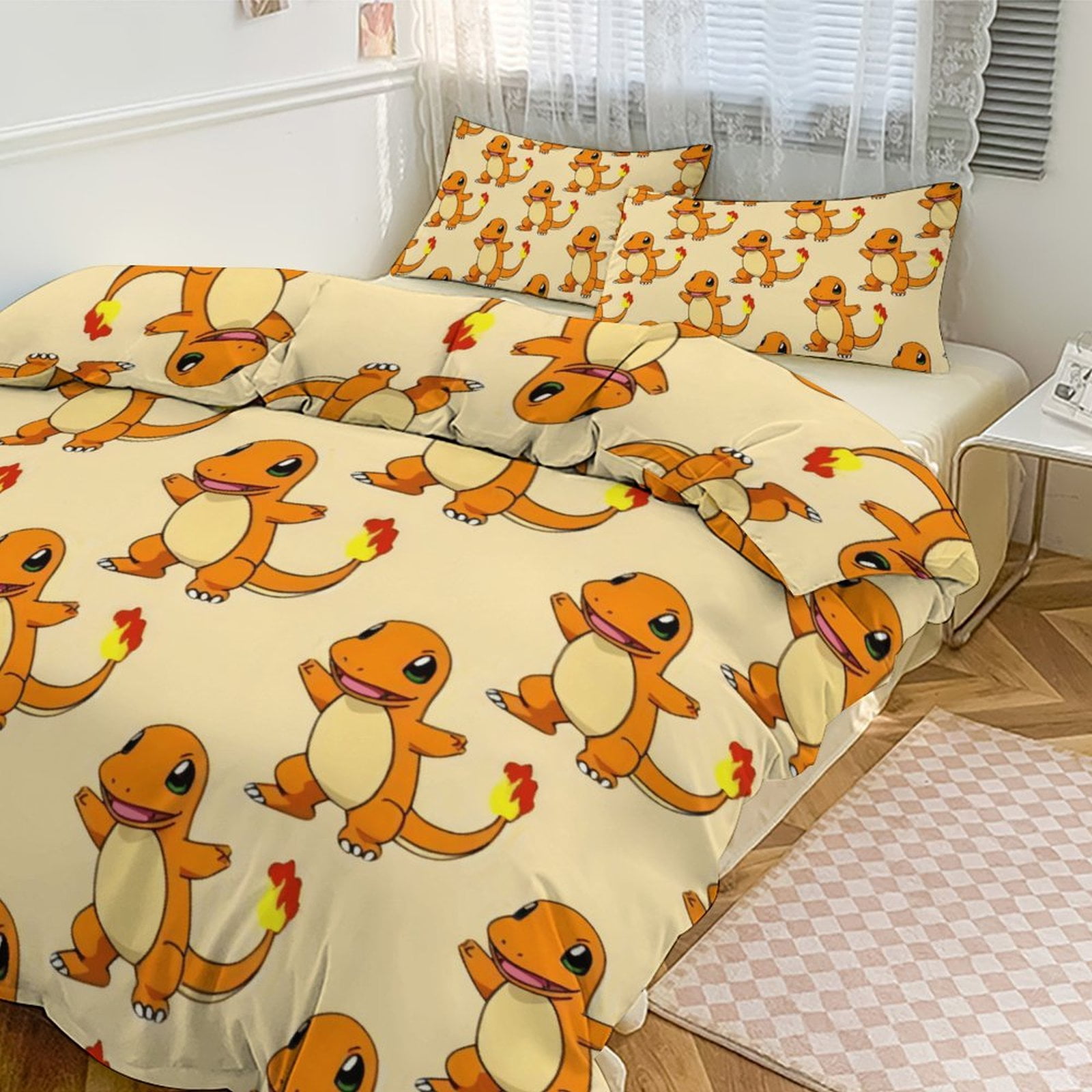 King Size Bedding Sets Pokemon Bedding Set for Kids Pokemon Merch Anime ...