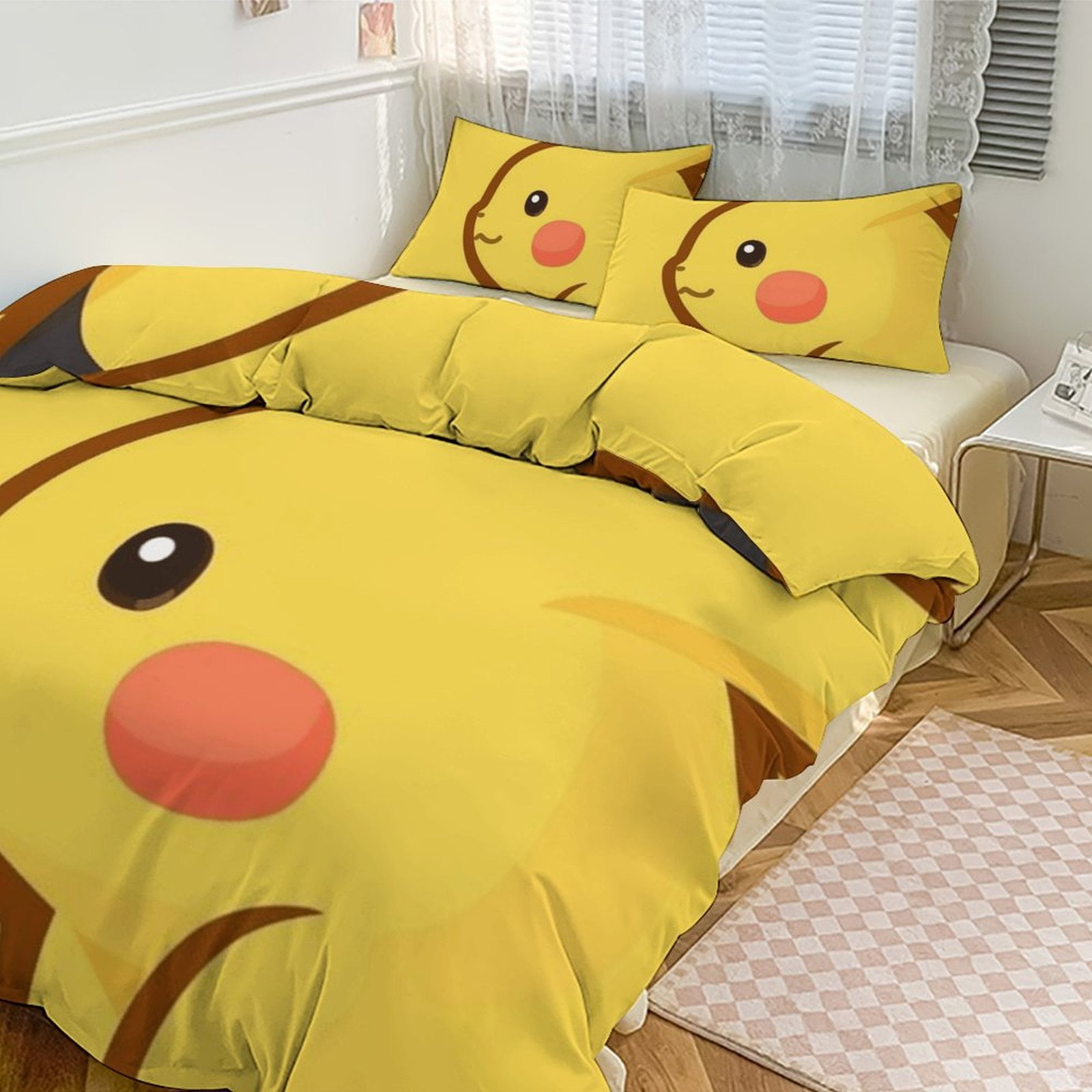 King Size Bedding Sets Pokemon Bedding Set for Kids Pokemon Merch Anime ...