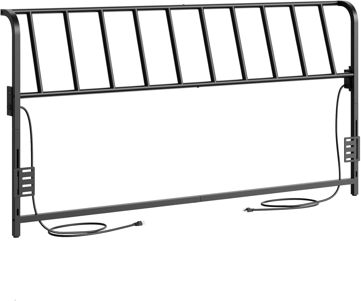 King Size Headboard Only, Metal Headboard with 2 Power Strips, 95 ...