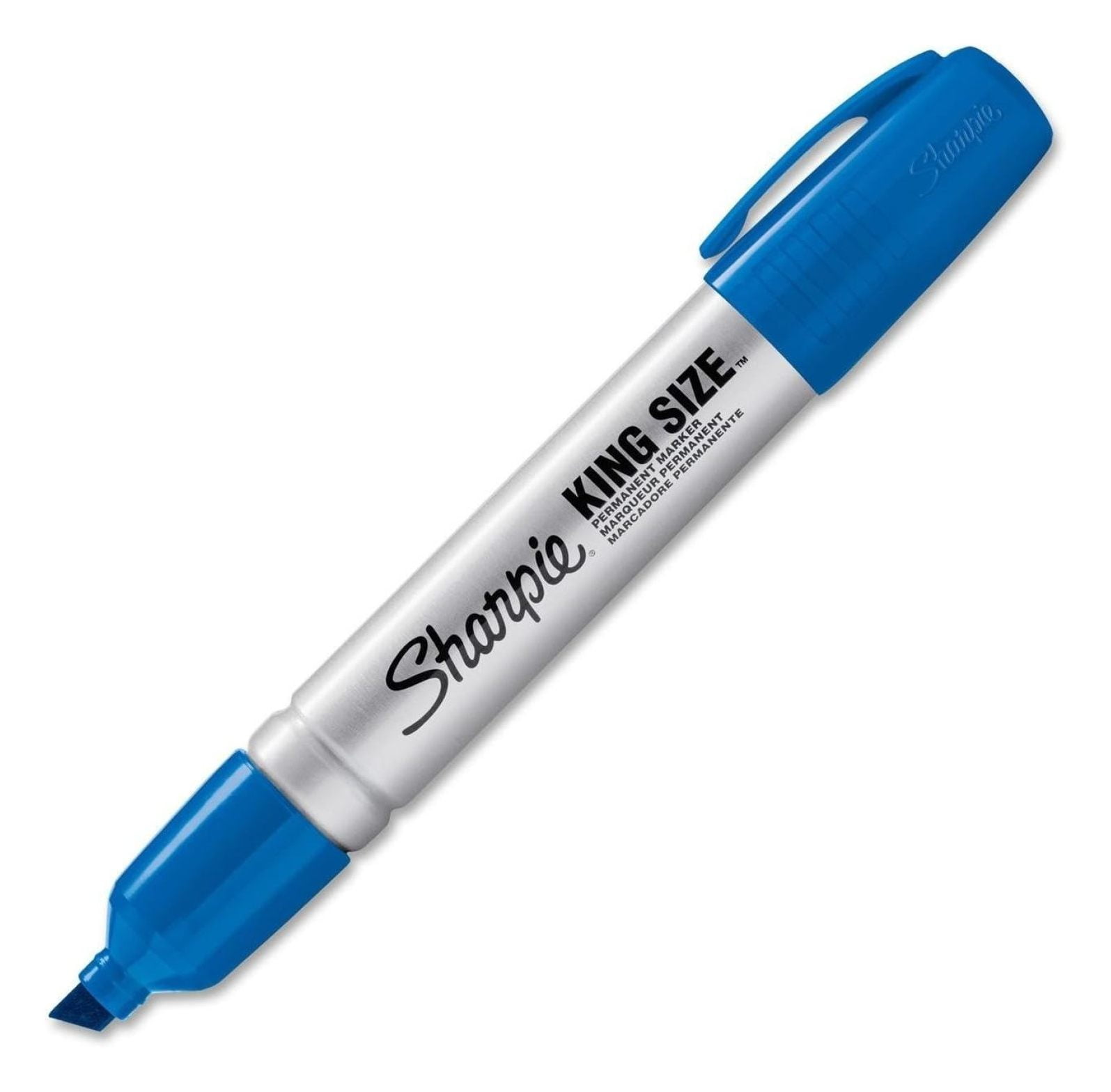 King Size Markers 12-Pack, Extra Wide Chisel Tip, Durable Aluminum Body ...