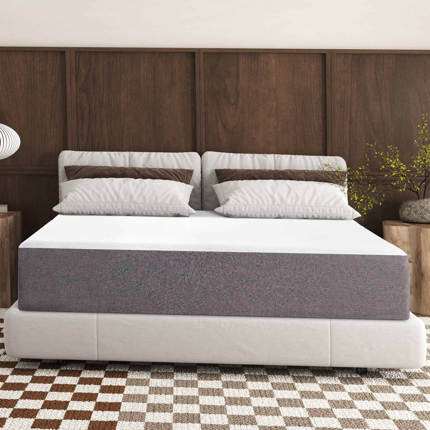 King Size Mattress, JIAVA 12" King Memory Foam Mattress in a Box ...