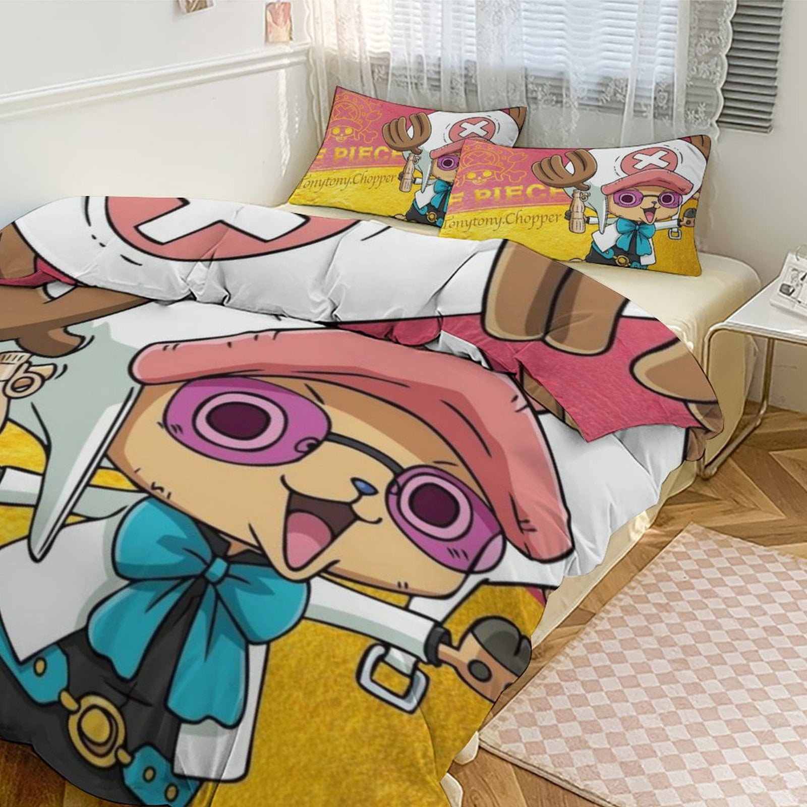 King Size One Piece Chopper Bedding Set Anime Bedding Set Contains One ...