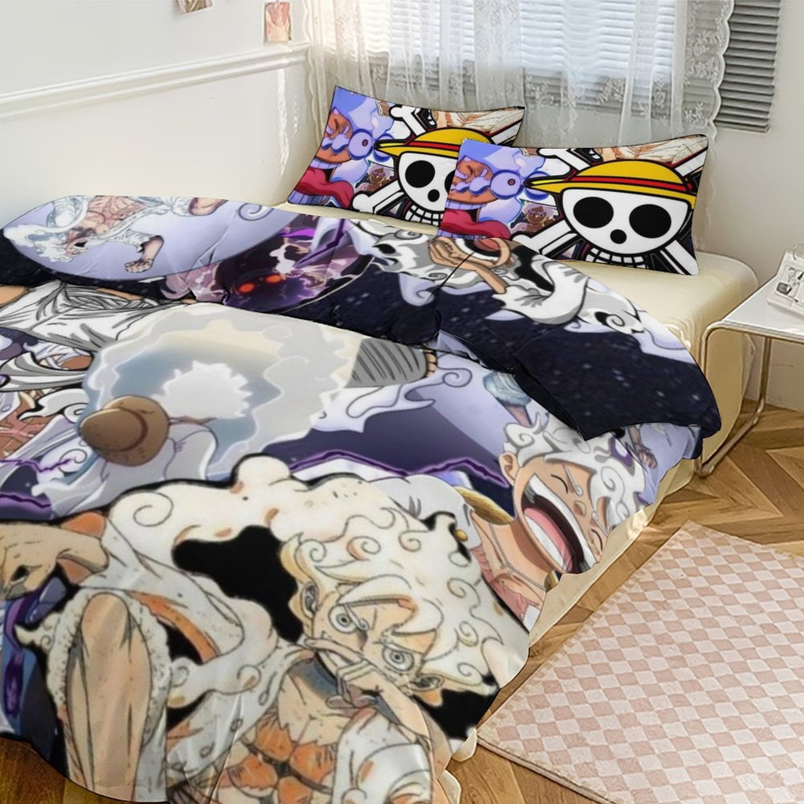 King Size One Piece Bedding Set Anime Bedding Set Contains One Duvet ...