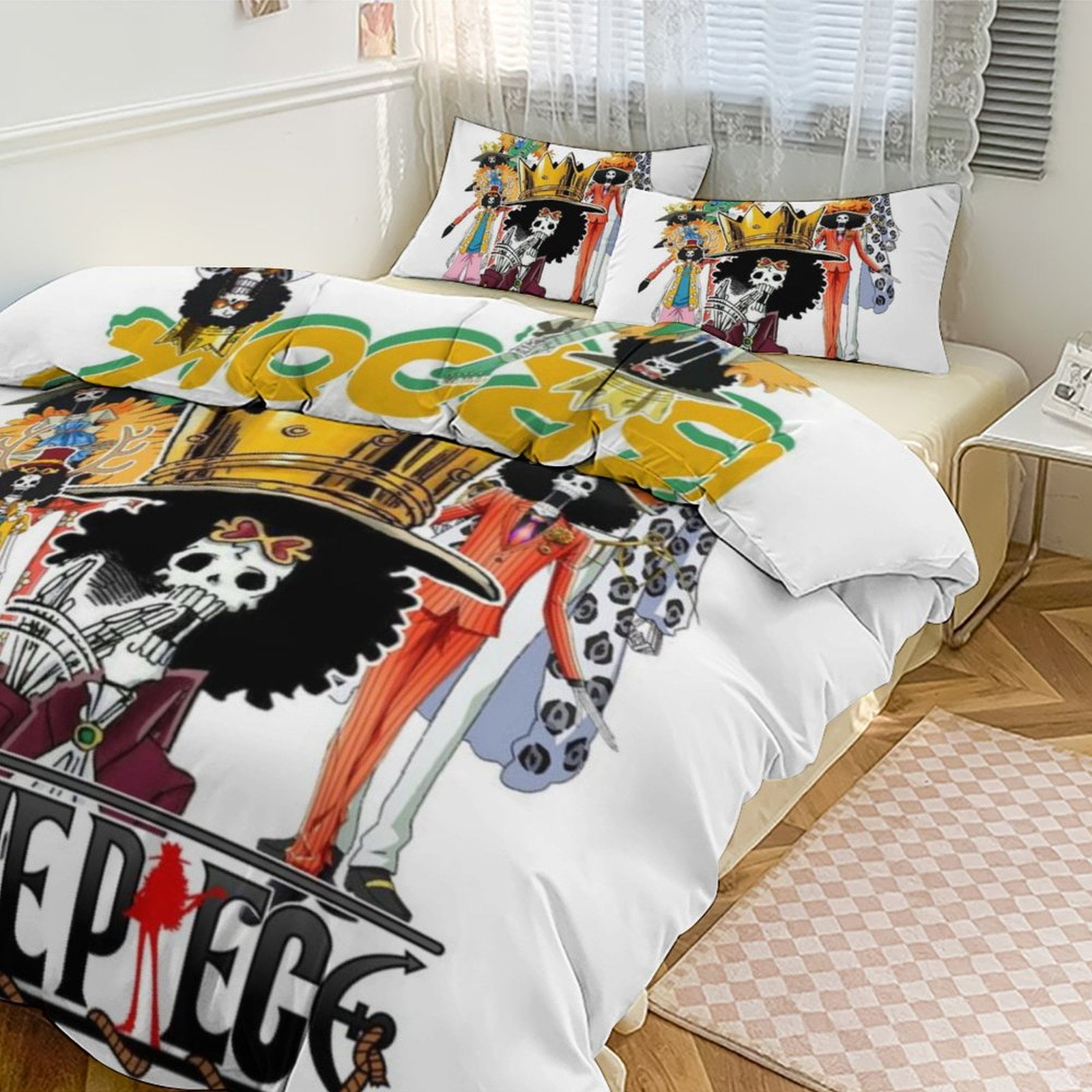 King Size One Piece Bedding Set Anime Bedding Set Contains One Duvet ...