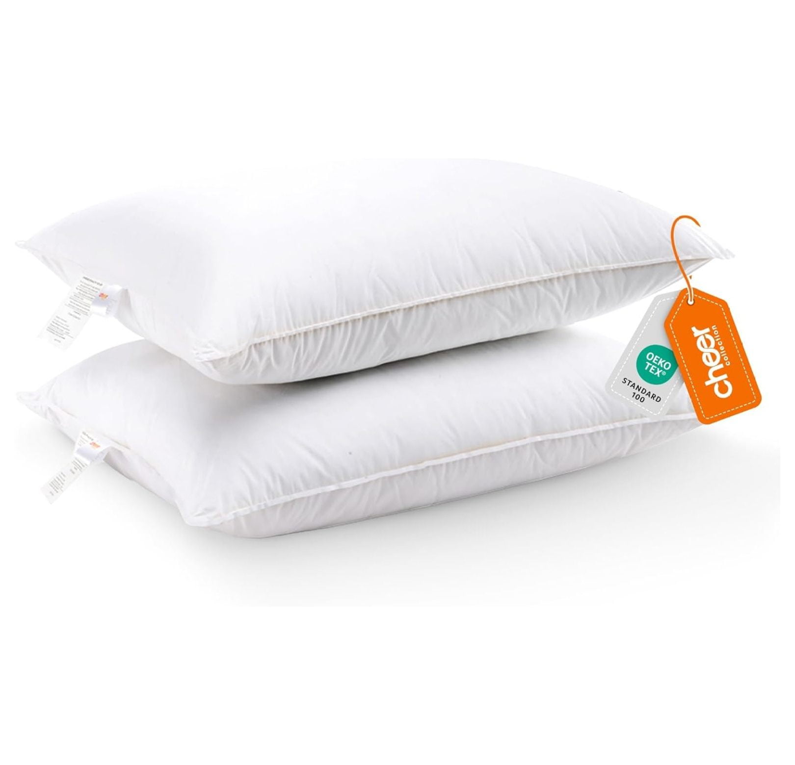 King Size Pillows - Down Alternative Pillows, Soft & Fluffy Bed Pillows ...