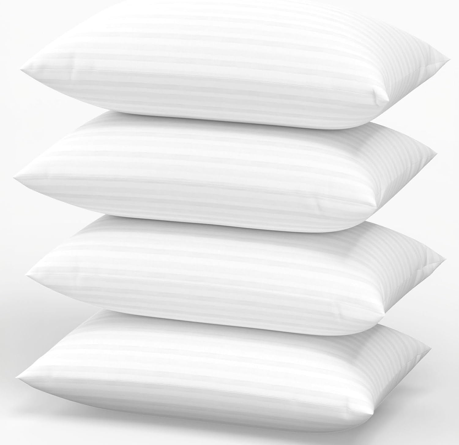 King Size Pillows Set of 4 Hotel Collection Bed Pillow for Sleeping ...