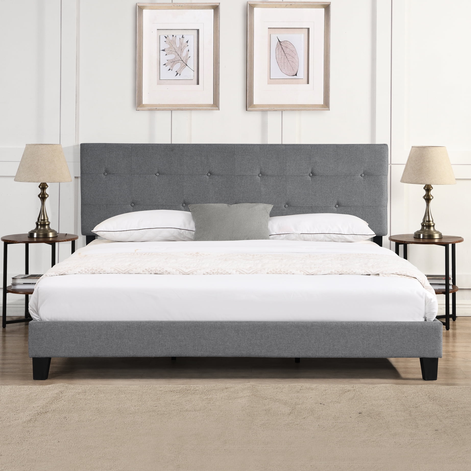 King Size - Suitable for All Mattress Types - Bedroom Rest - Versatile ...