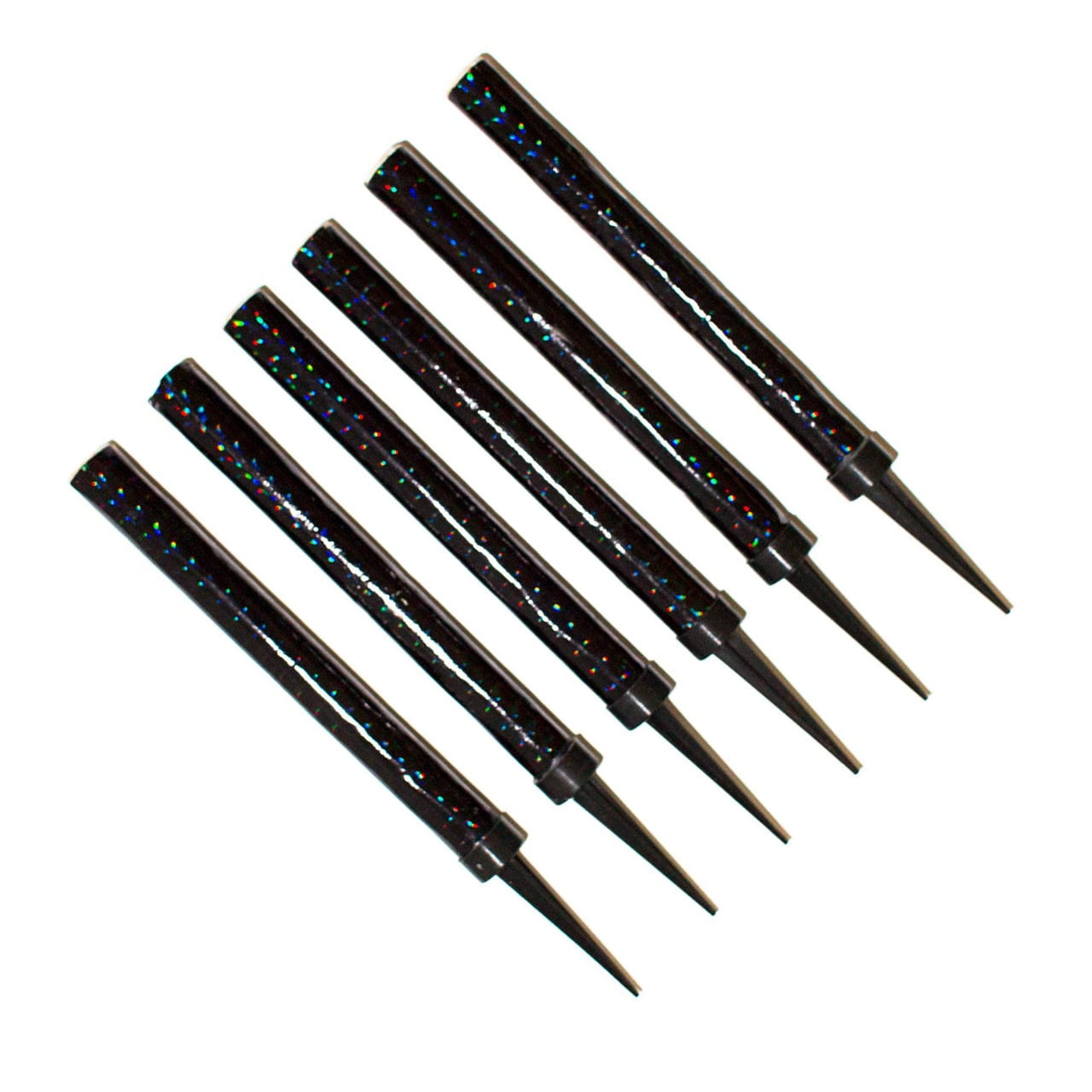 King of Sparklers VIP Bottle Sparklers, Pack of 6, Black, 50s Burn, For ...