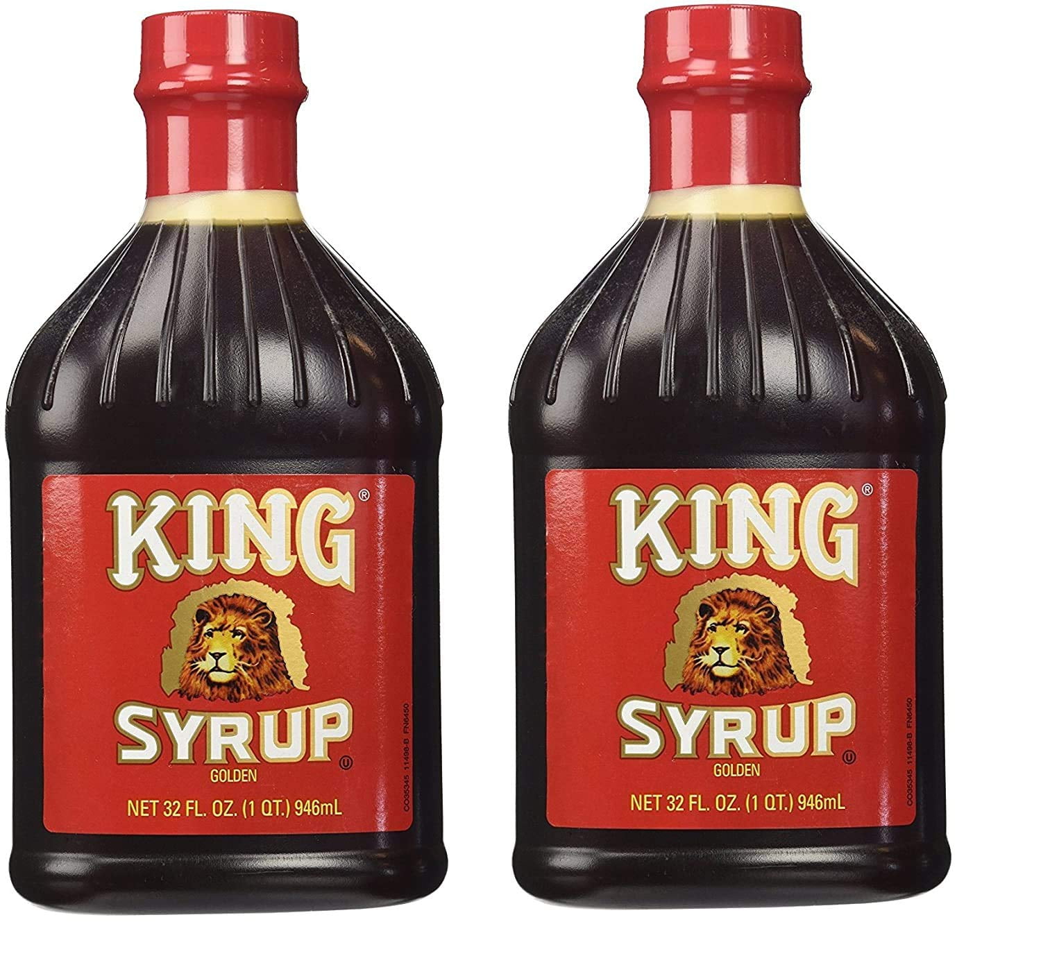 King Syrup 2-Pack, 32oz Golden Bottles Each, 64oz Total - Walmart.com