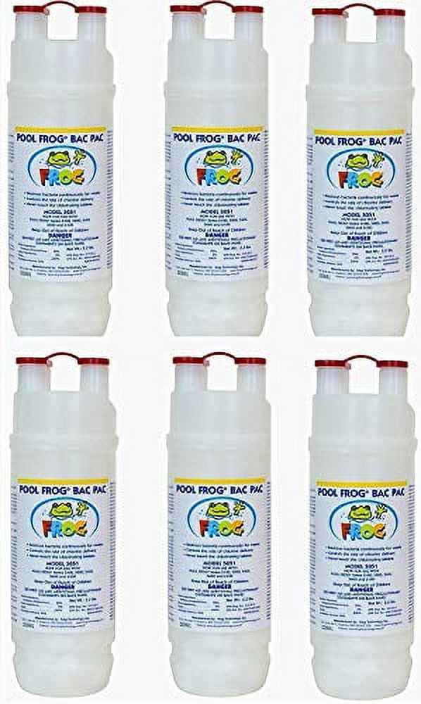 King Technology Pool Frog Chlorine Cartridge - 6 Pack Mineral Purifier ...