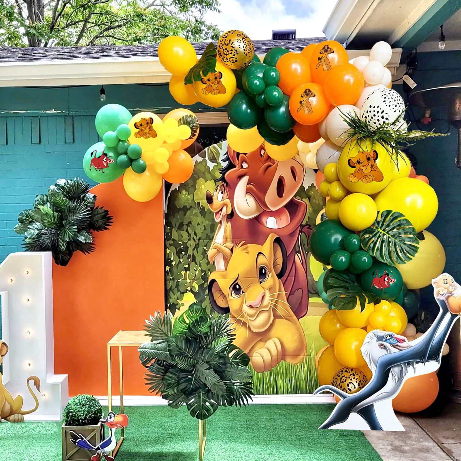 King Theme Party Decoration Balloon Garland Set, King Birthday Party ...