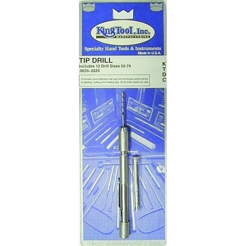 King Tool Tip Drills, #52-74 | Bundle of 5 Each - Walmart.com