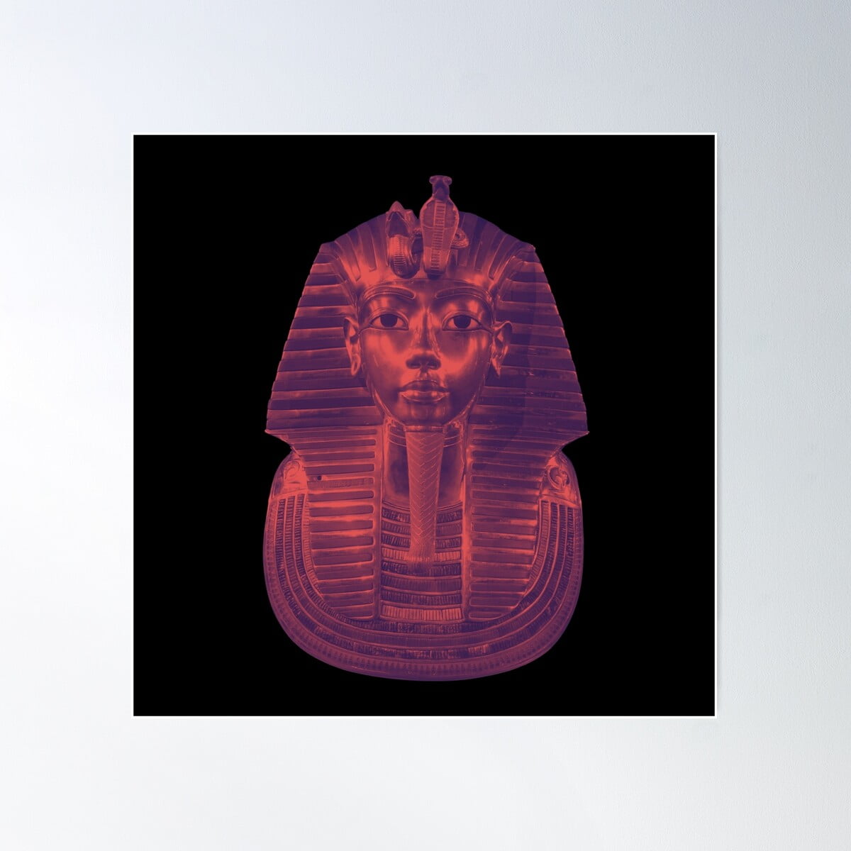 King Tutankhamun - King Tut Poster Wall Art, Modern Wall Decor For ...