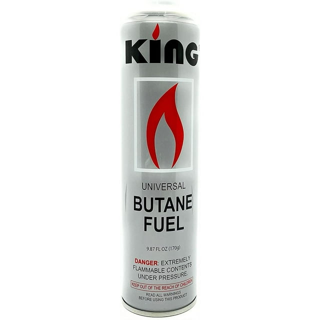 King Premium Universal Butane Fuel Refill 9.87 fl oz - Walmart.com