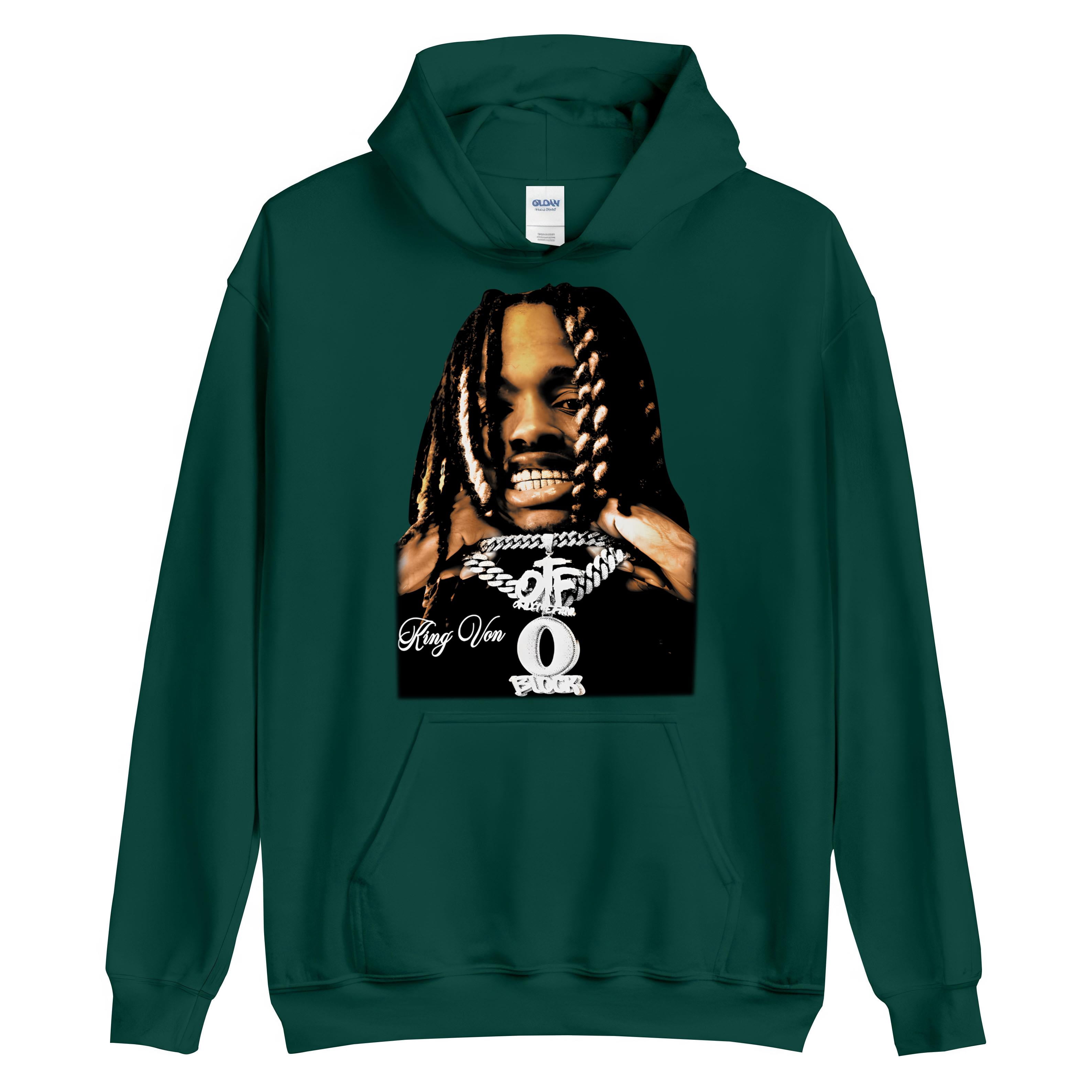 King Von Big Face Graphic Tee-TH32800 - Walmart.com