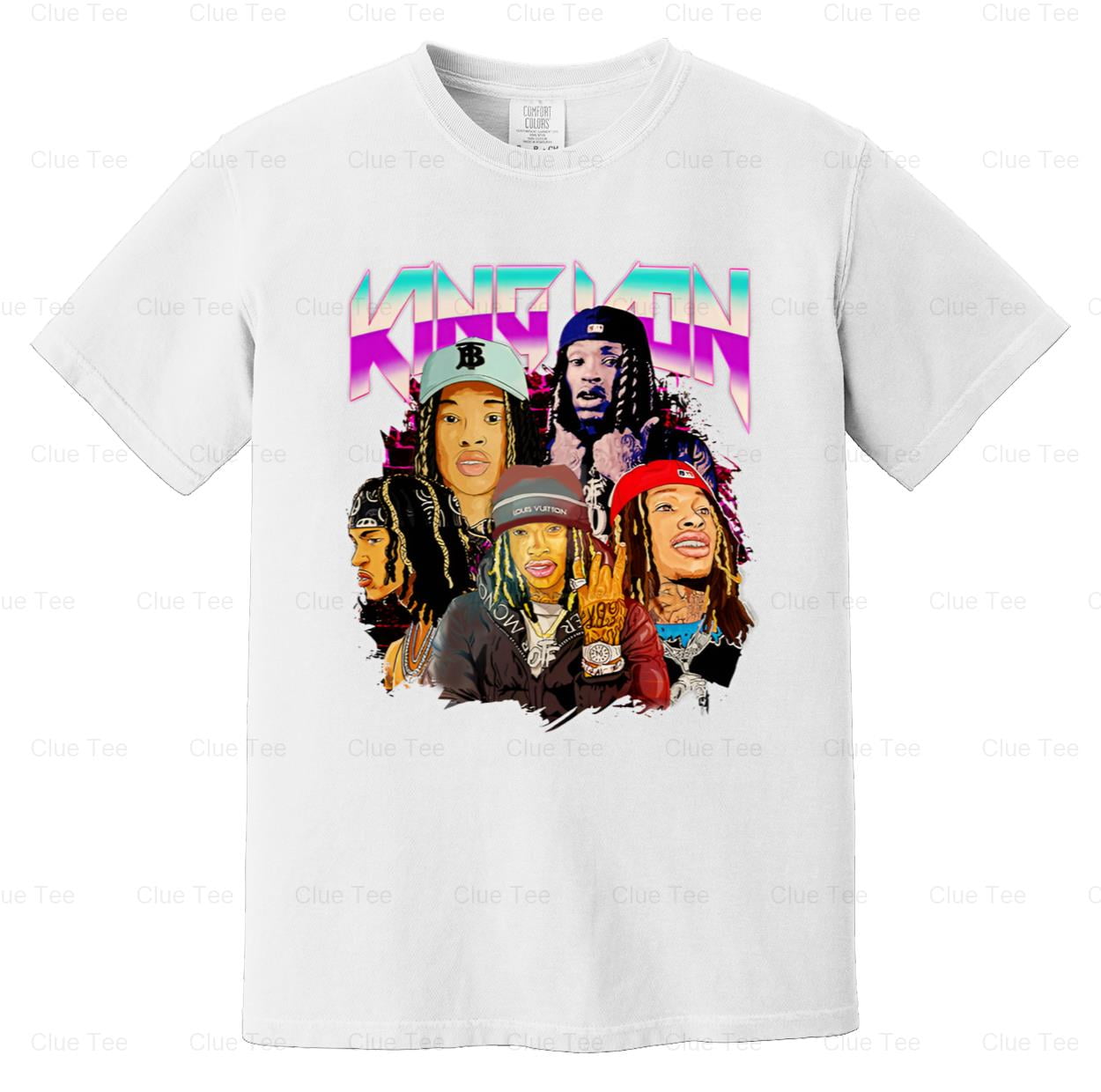 King Von Grandson O'Block Drill Rapper Welcome to O'Block Comfort Color ...