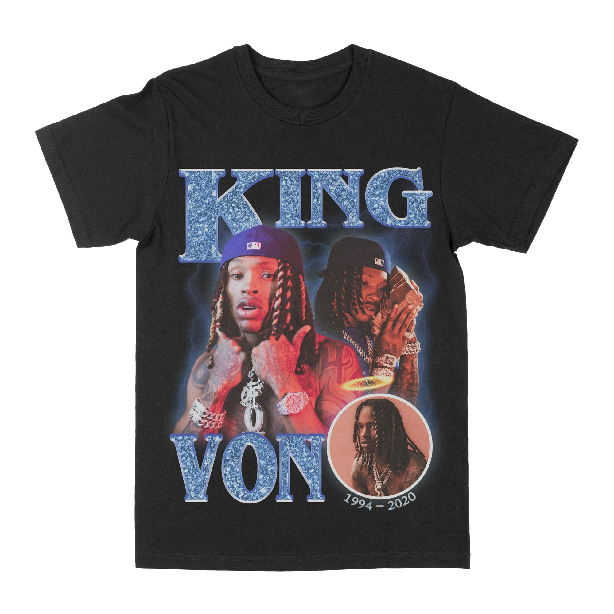 King Von Graphic Tee_1 - Walmart.com