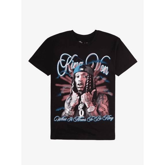 King Von Portrait T-Shirt,Black Color,Size L - Walmart.com