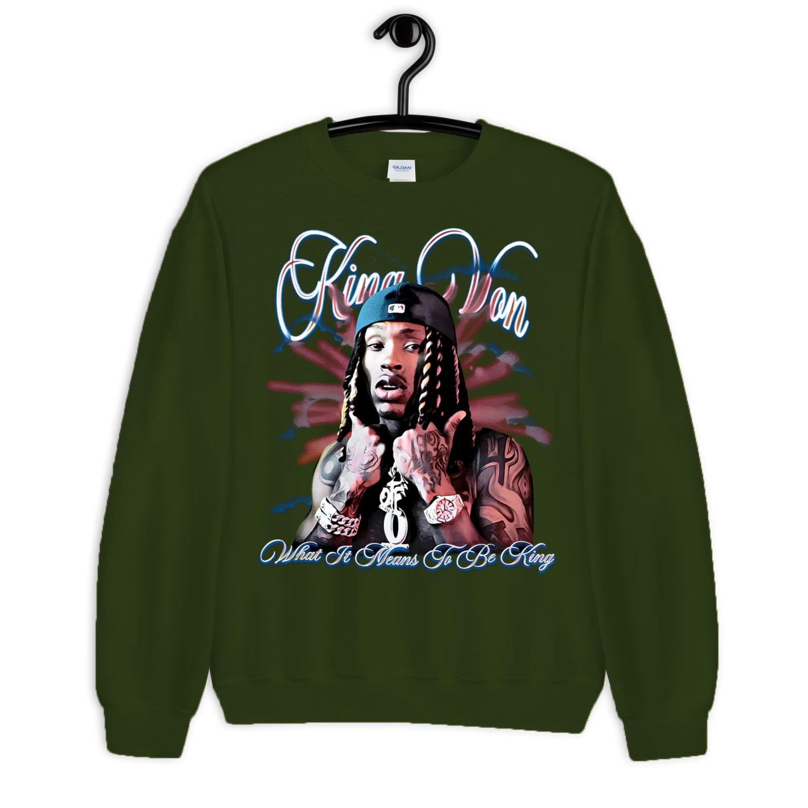 King Von Portrait T-Shirt-TH32845 - Walmart.com