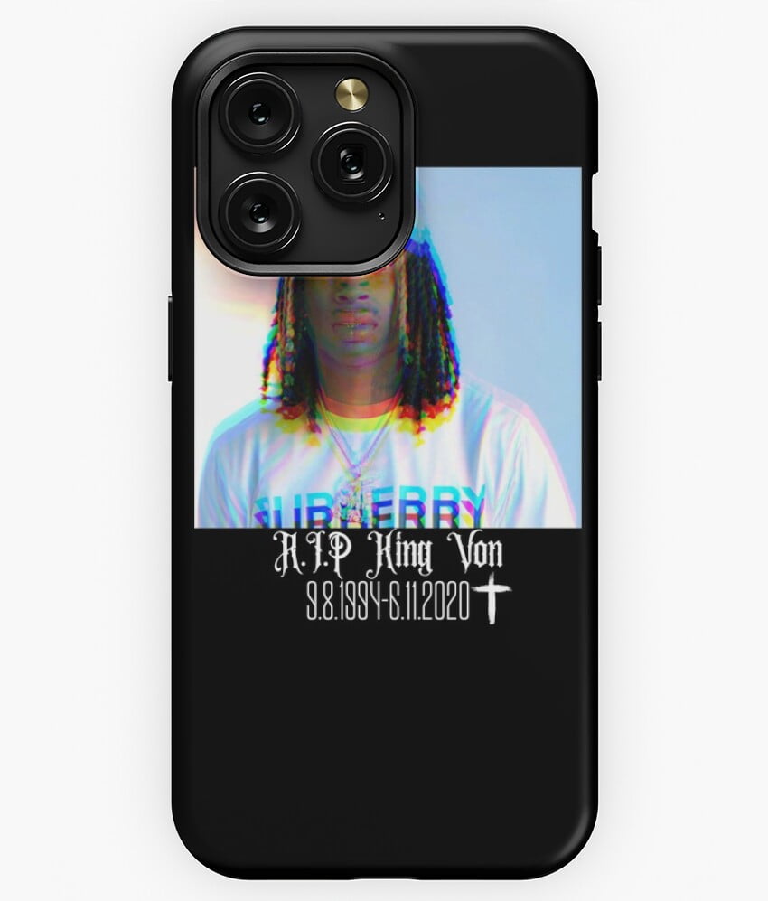 King Von R.I.P. Rest in Peace M2103 Phone Case for iPhone 17 16 15 14 ...