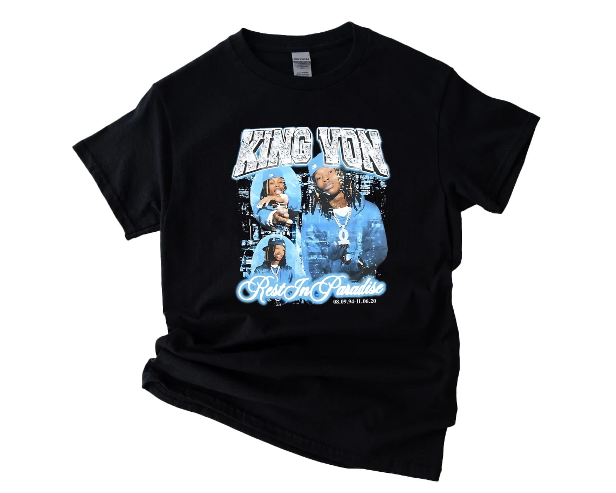King Von Rest In Paradise The Chicago Rapper Memorial Tribute Unisex T ...