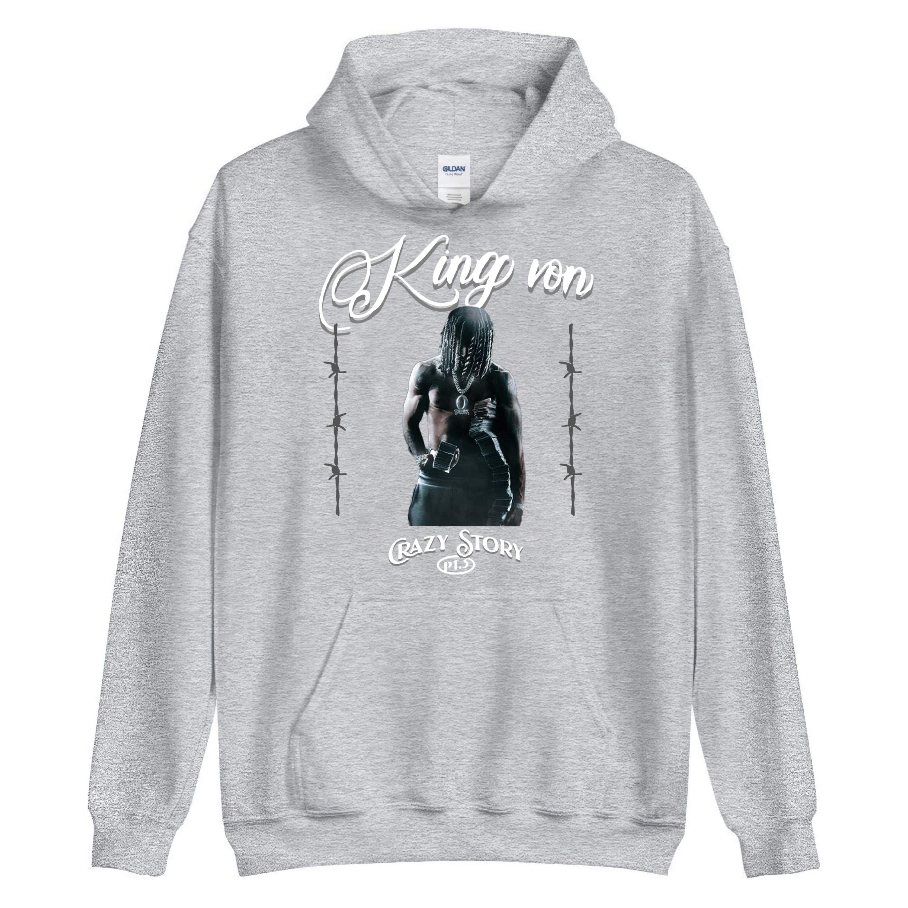 King Von Shirt, Vintage Retro 90s King Von Graphic Shirt, King Von ...