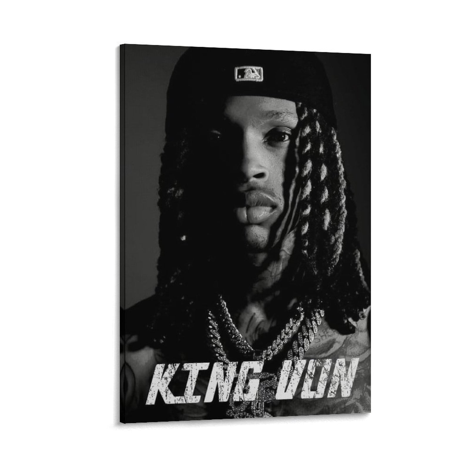King Von Singer Posters Artworks Canvas Poster Room Aesthetic Wall Art ...