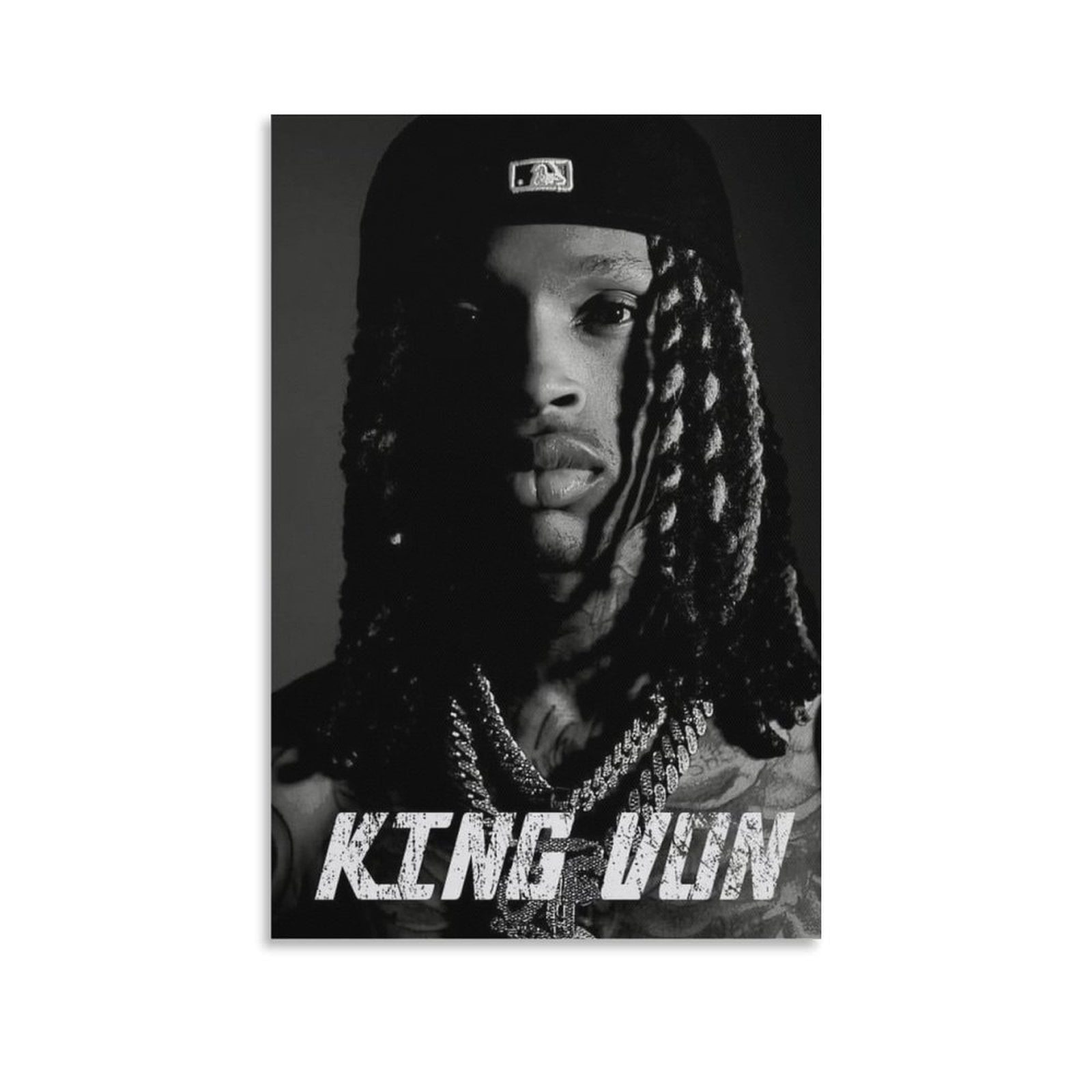 King Von Singer Posters Picture Print Canvas Poster Wall Paint Art ...