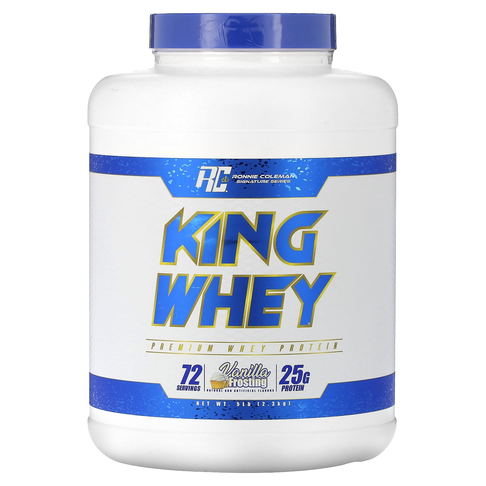 Ronnie Coleman Whey Protein Powder, 25g Protein Per Scoop, Whey Isolate ...
